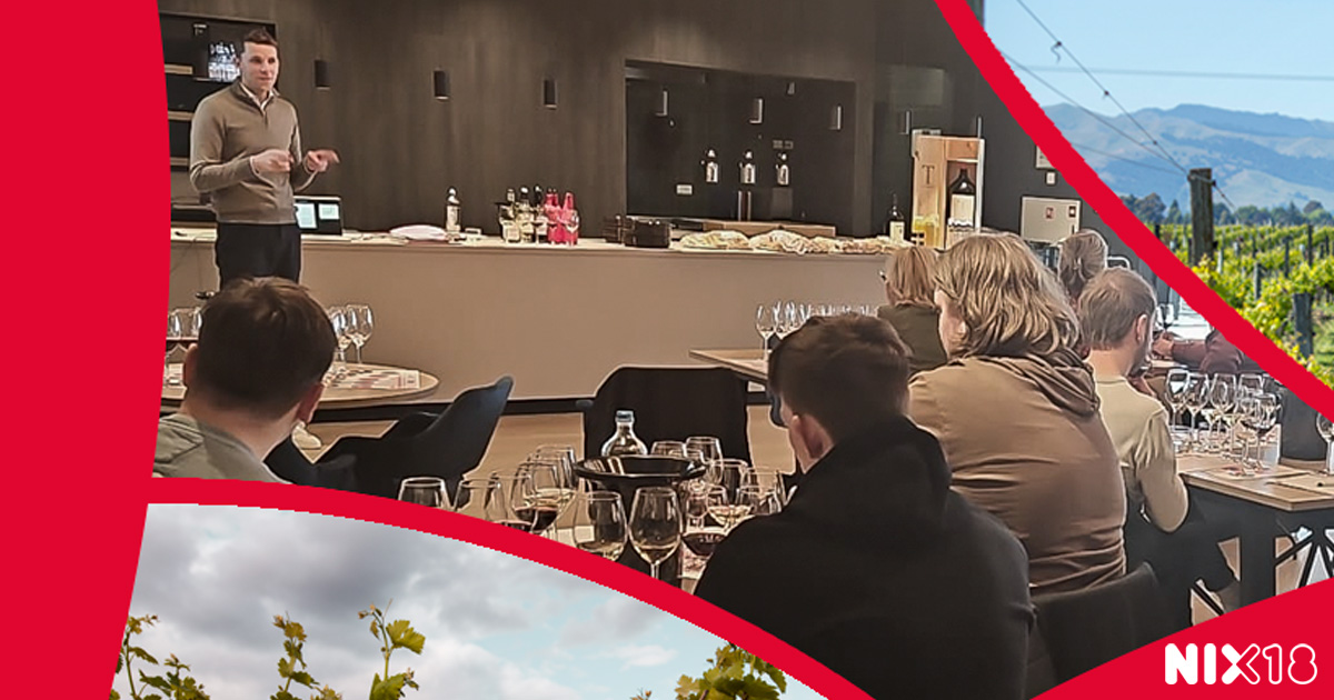 Wijn stond centraal tijdens VAKO-lesdag bij De Monnik Dranken