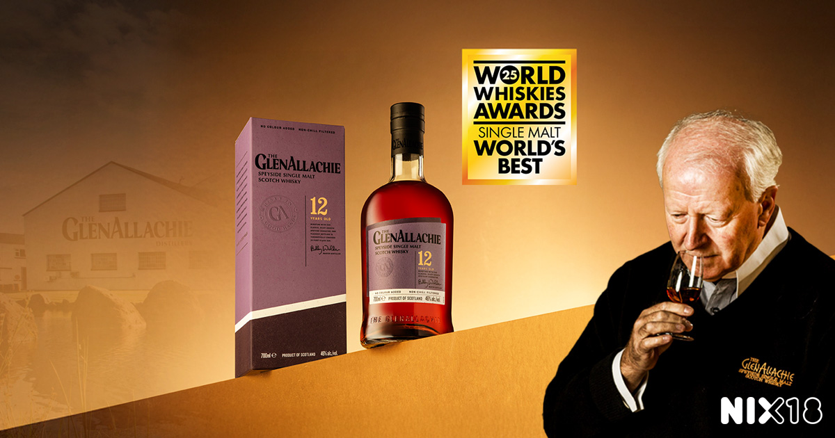 GlenAllachie 12 Years Old uitgeroepen tot World's Best Single Malt 2025