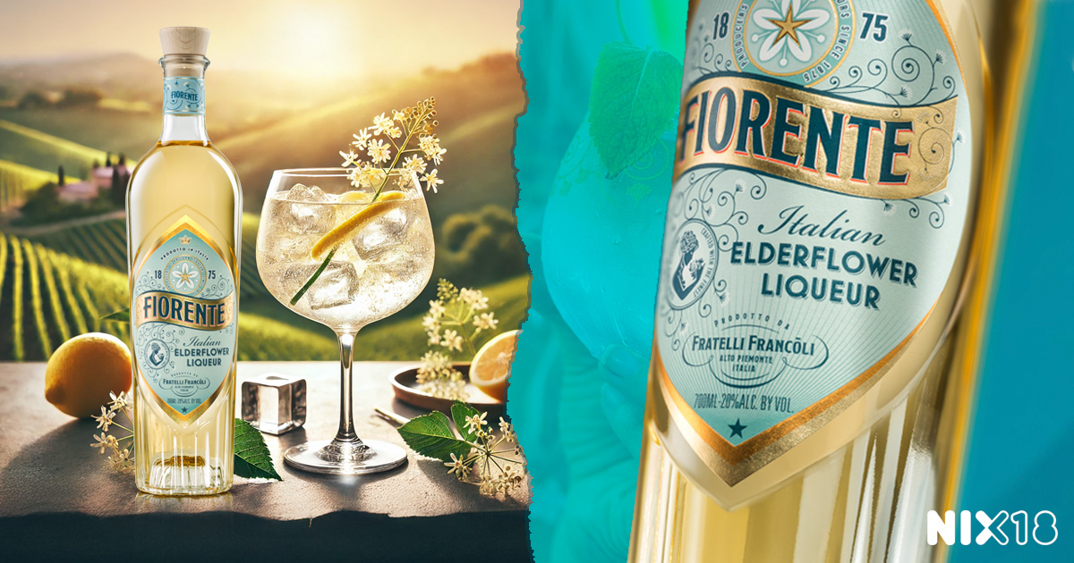 Zomerse vernieuwing voor Fiorente Elderflower Liqueur