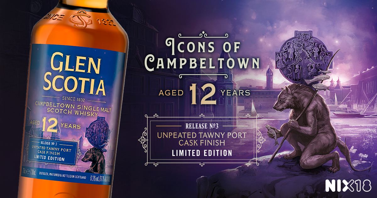 Glen Scotia 12 YO Icons No.3 The Wulver – een legende tot leven gewekt