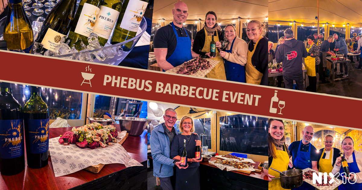 Phebus Barbecue Event in Harderwold; wijn, vuur en vakmanschap