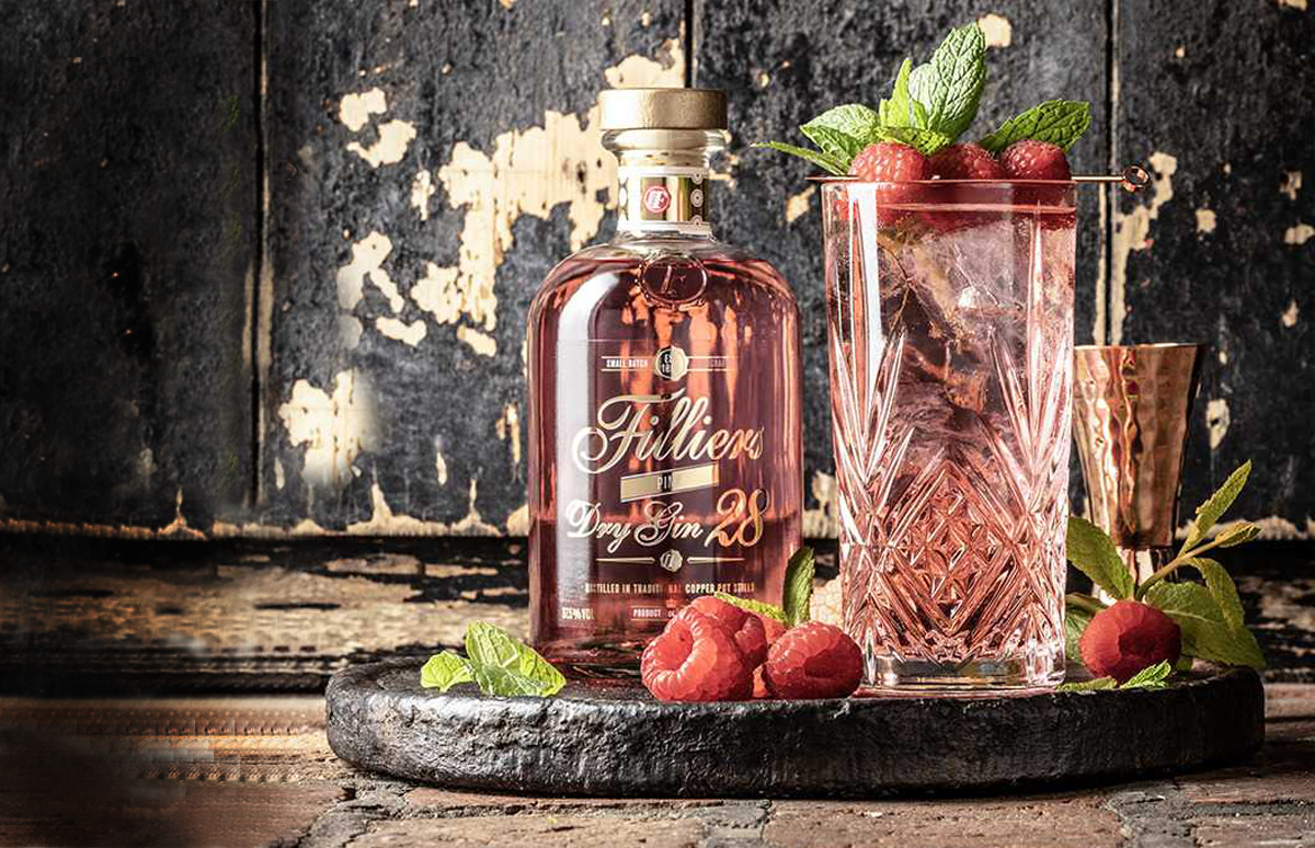 Filliers lanceert nieuwe look voor geliefde Dry Gin 28