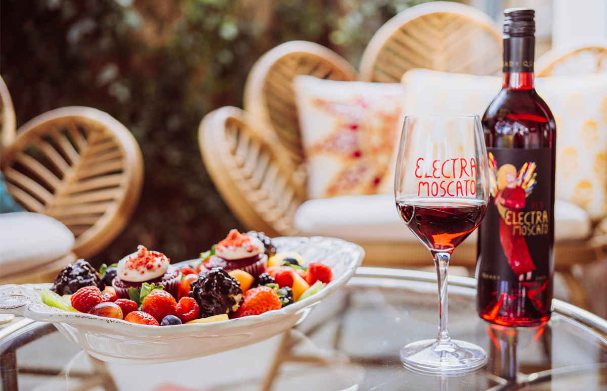 Quady Red Electra Moscato Black Muscat, een bijzondere dessertwijn