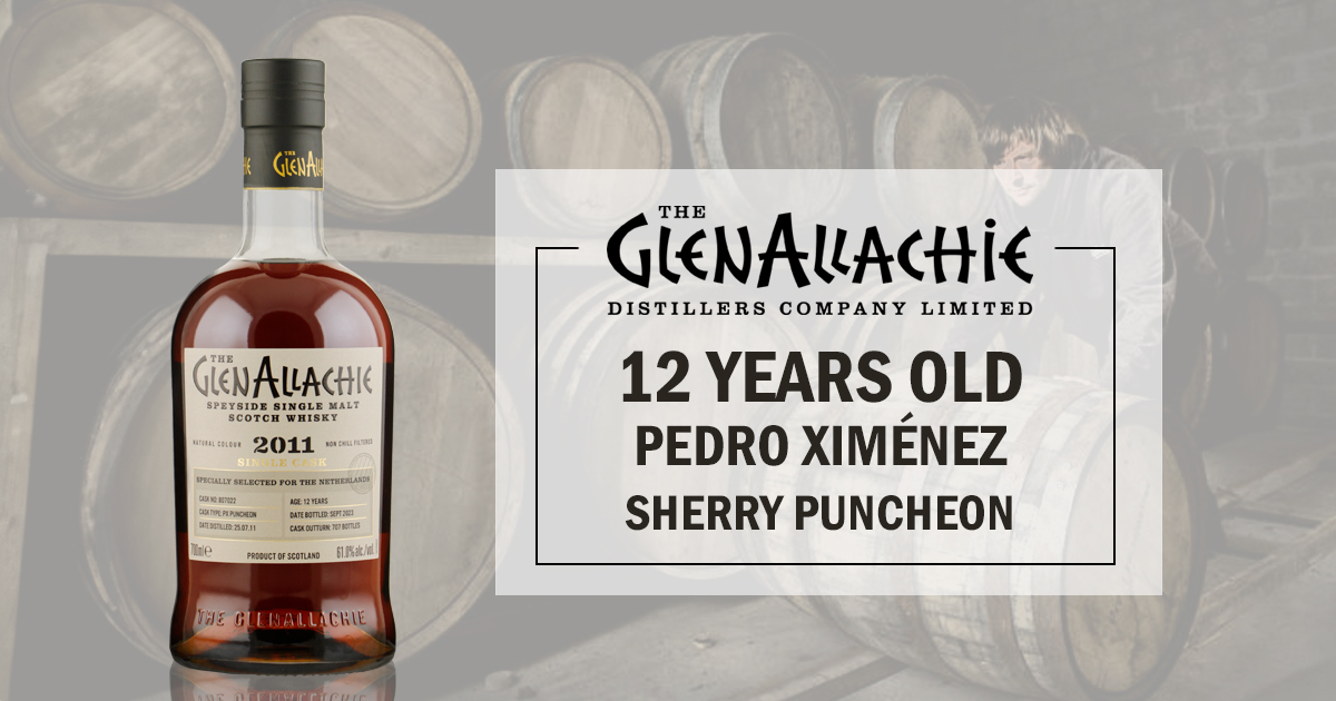 The GlenAllachie 12 YO PX Puncheon Single Cask