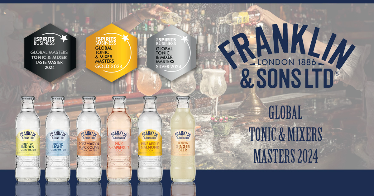 Franklin & Sons premium mixers uiterst succesvol op Tonic & Mixer ...